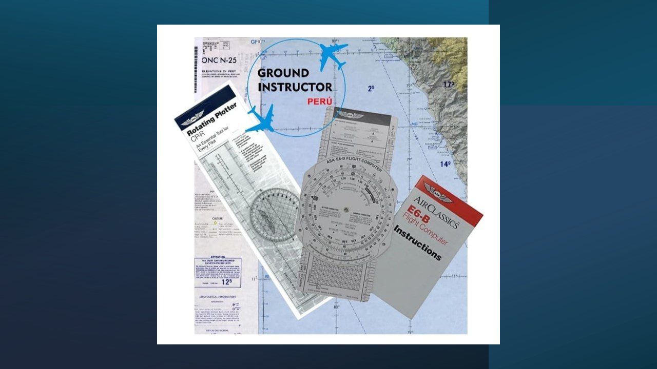 Cartas de Navegación Visual 1:500000 Ground Instructor Perú